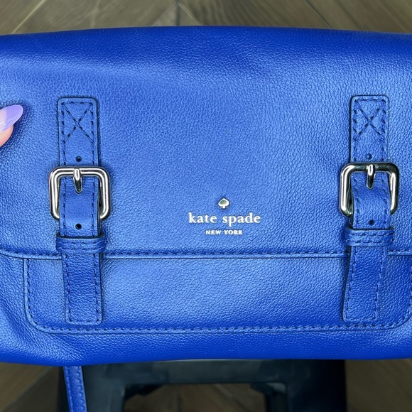 kate spade | Bags | Kate Spade Blue Crossbody | Poshmark